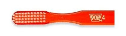 ORAL HEALTH PRODUCT'S POH #4 4-Row 43 Tufted Soft Toothbrush