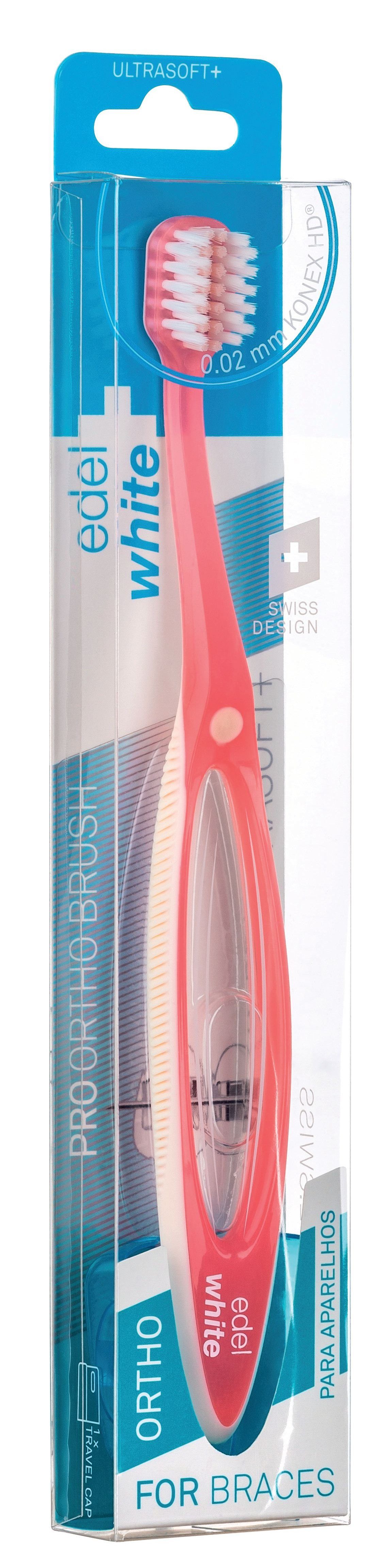 Edel+White ProOrtho UltraSoft Toothbrush with Anti-Stress Handle (E+W ...