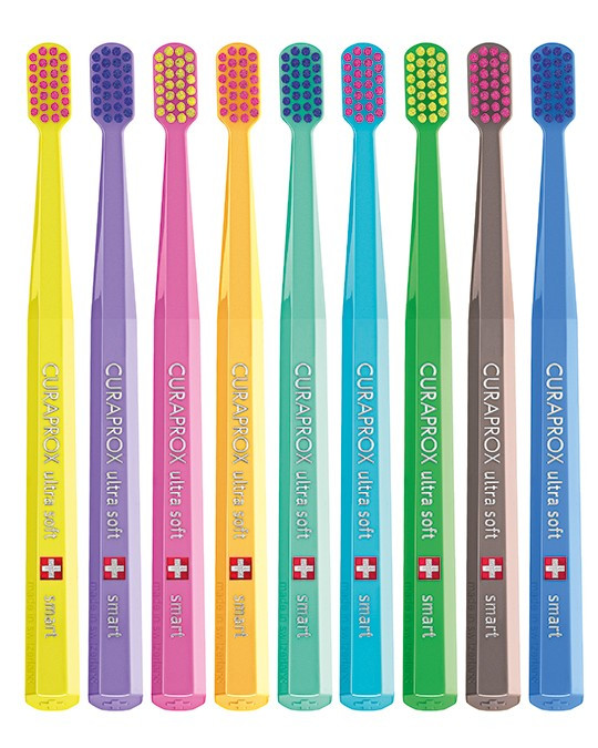 Curaprox Ultrasoft Toothbrush CS Smart with 7600 Curen Bristles (CS SMART)