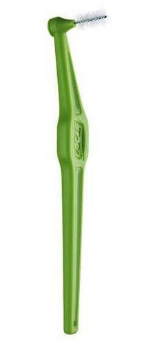 TePe Fine 0.8 mm Green Angle Interdental Brush - 25 Bulk Pack