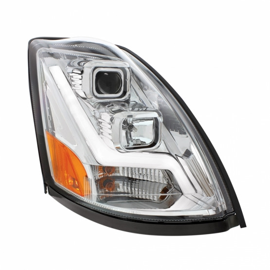 31446 - HEADLIGHT VOLVO RH LED BAR - Harbor Truck Parts