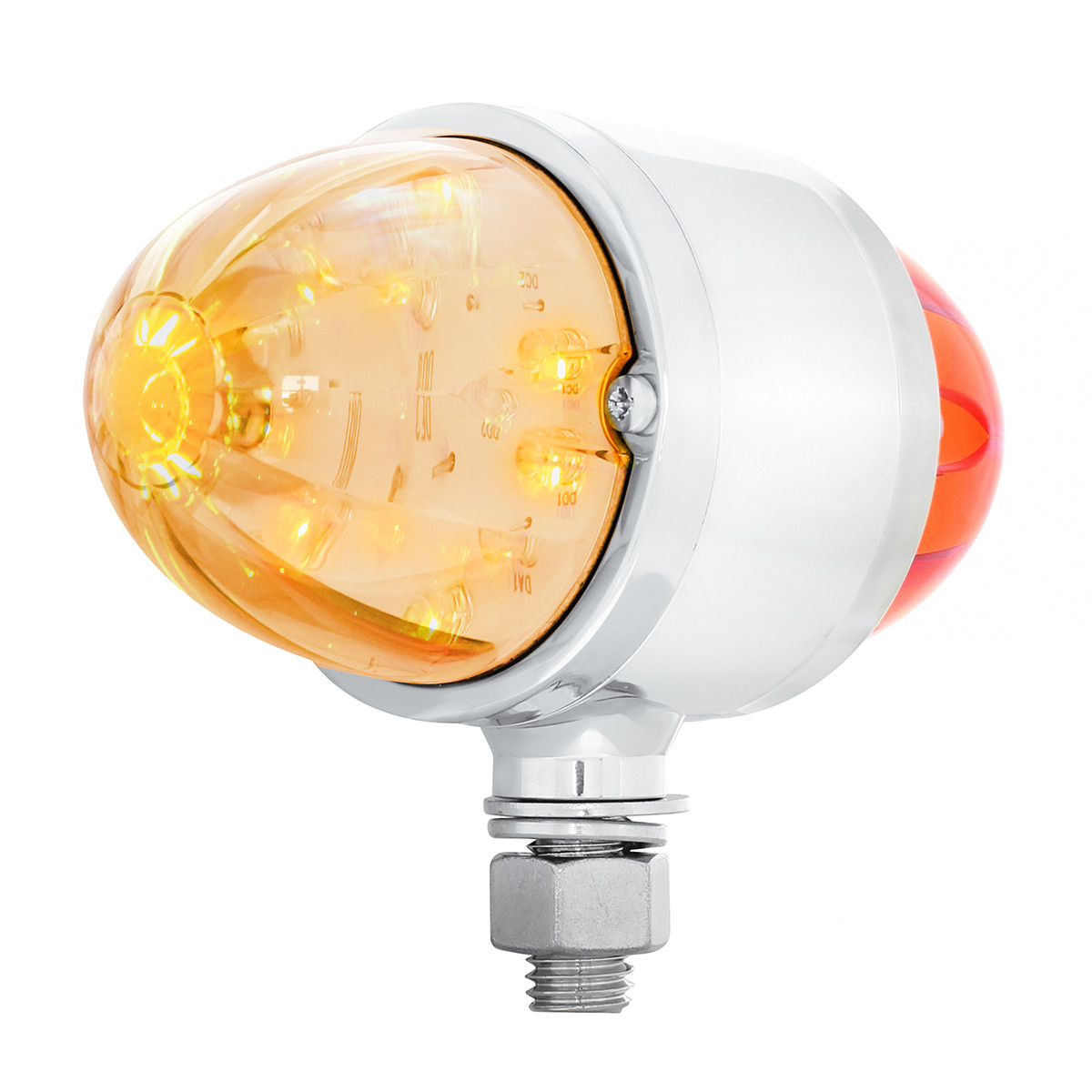39799 - CR 17 AMB + 17 RED LED DUAL - Harbor Truck Parts