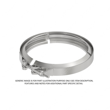 A6809950202 - DPF CLAMP DETROIT V CLAMP - Harbor Truck Parts