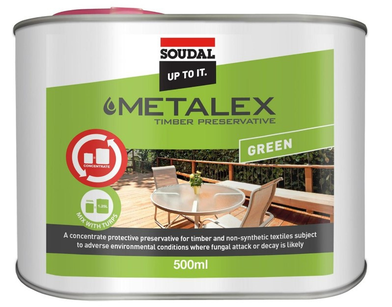 Metalex Timber Preservative Green 500Ml - Mount ITM