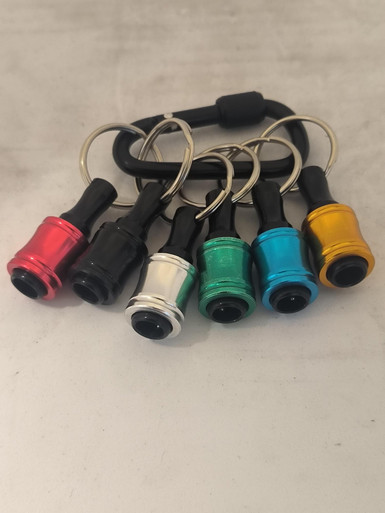 Ecko Driver Bit Keyring 6Pc Holder - Mount ITM