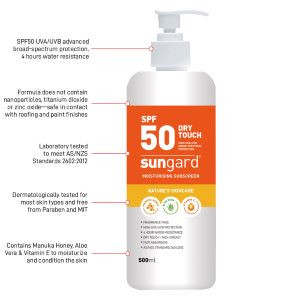 Sunscreen Sungard 50Spf 500Ml - Mount ITM