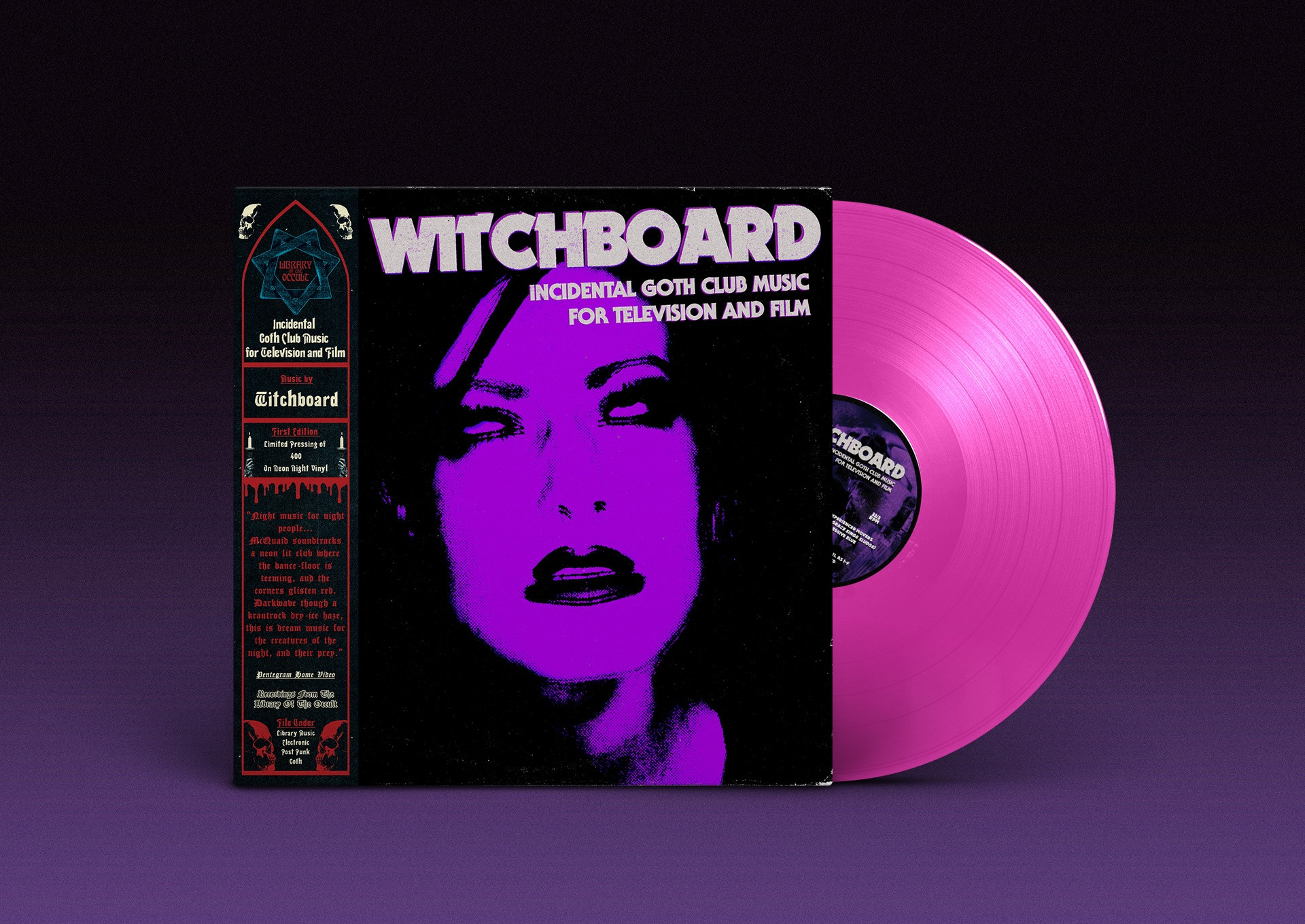 WITCHBOARD: Incidental Goth Club Music For Television and Film LP - TWO ...