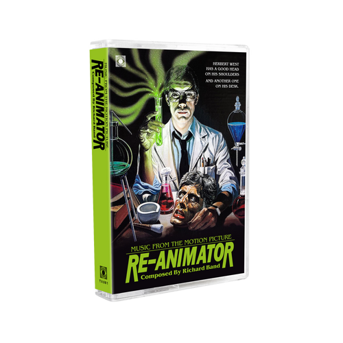 RICHARD BAND: Re-Animator (1985) OST Cassette - TWO HEADED DOG