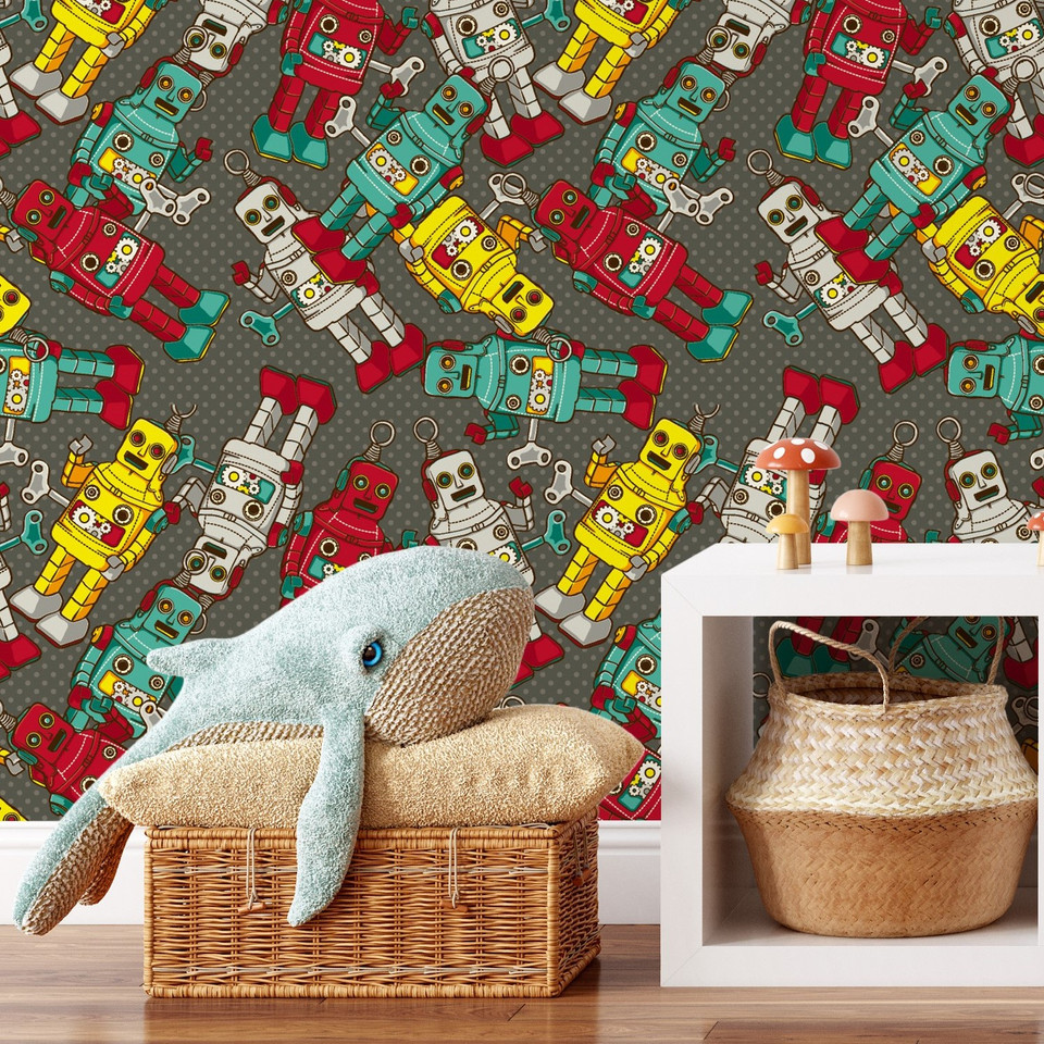 Spotted Peel and Stick Wallpaper - Paperbird