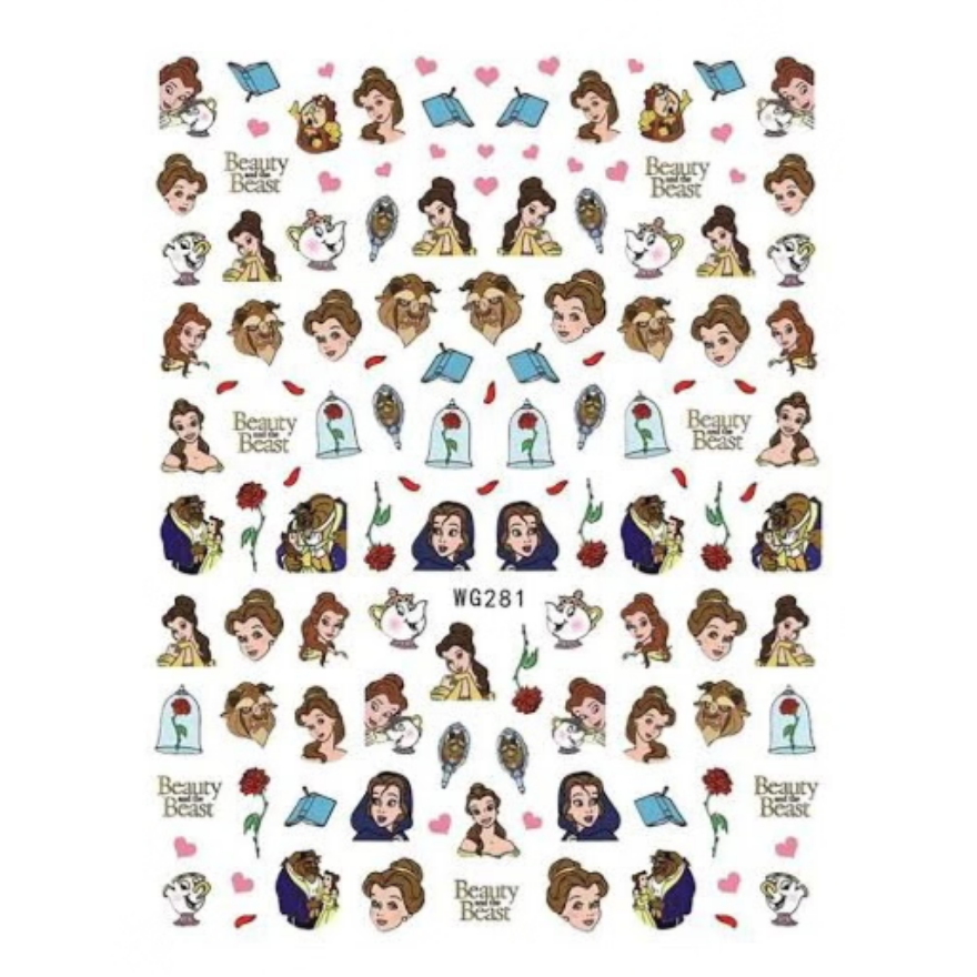 Belle Stickers - Nail Art Supplies