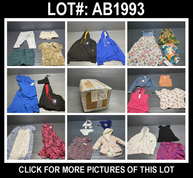 48 Unit Lot (SKU#: AB1993) Anne Cole, House of Harlow, JS Collections ...