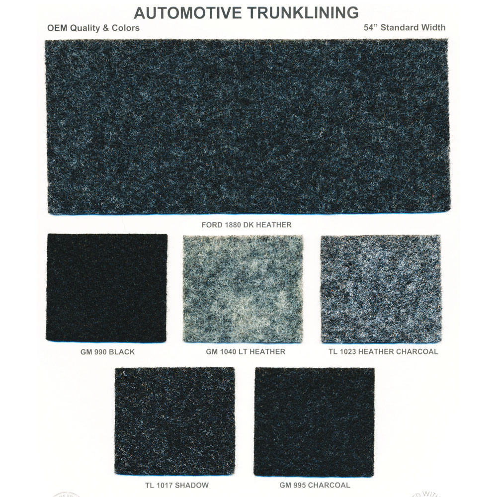 Automotive Trunk Lining