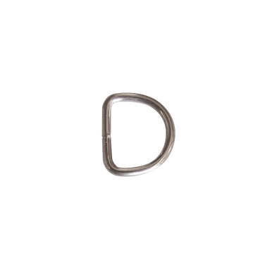 1" D-Ring Welded Stainless Steel