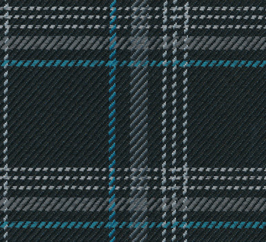 Plaid Fabric (54" wide) - Upholstery Fabric - Teal PLD05 - Action ...
