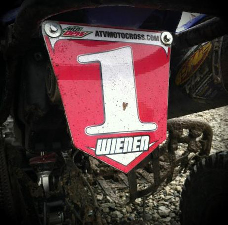 Carbon Fiber ATV Rear Number Plate - Universal Fit