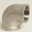 Stainless Steel Threaded Elbow 90 BSP