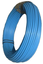 MDPE blue water pipe - Poly pipe Alkathene Alkethene Polyethylene