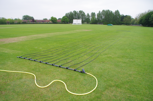 Cricket Square watering system automatic irrigation for cricket Squares