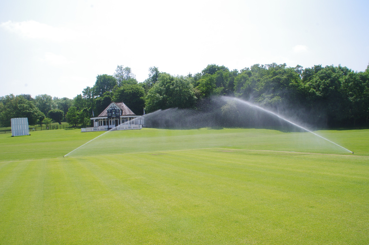 Cricket Square watering system automatic irrigation for cricket Squares