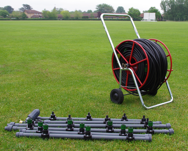 Sprinkler System for one Wicket of Cricket Square Pitch irrigation for ...