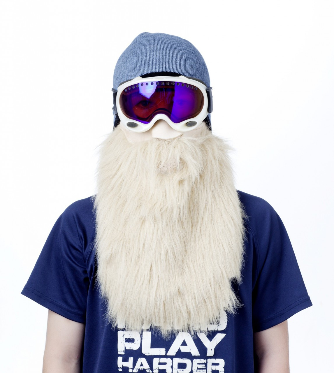 Blonde Beard Face Mask