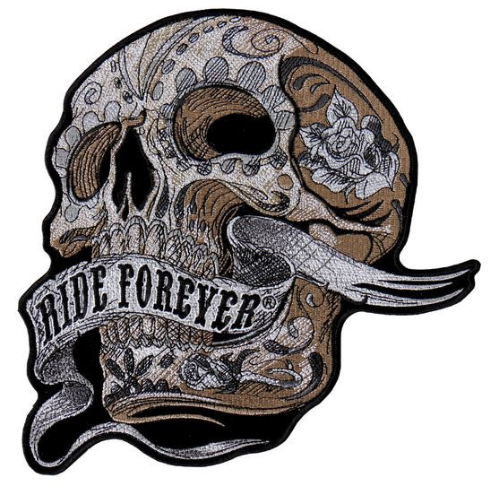 Irish Skull Patch | Irish Skull Biker Patches