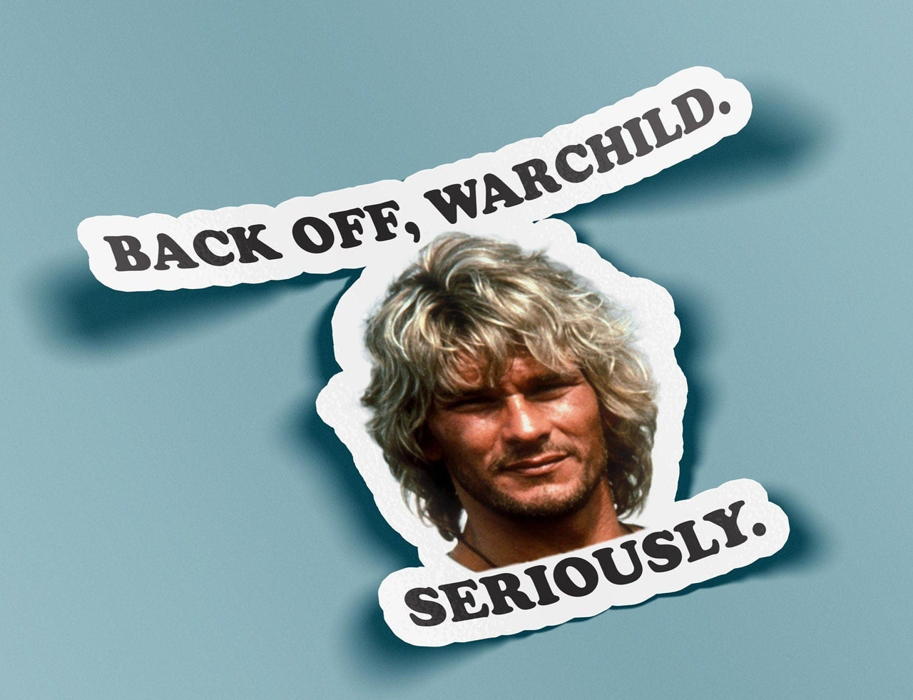 Back Off Warchild Sticker