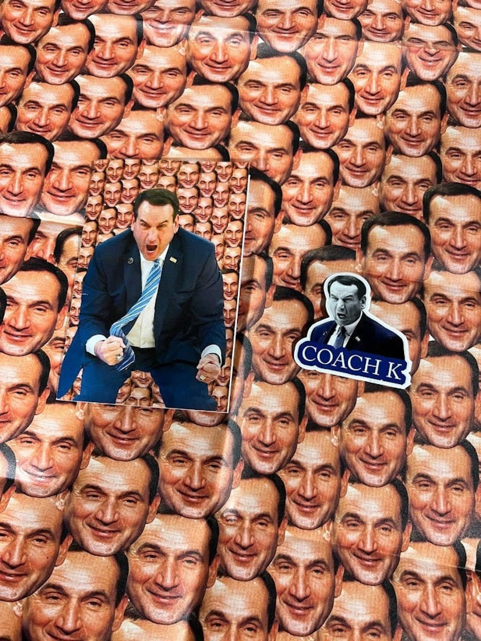 Mike Krzyzewski Sticker Coach K Sticker Duke Basketball Sticker