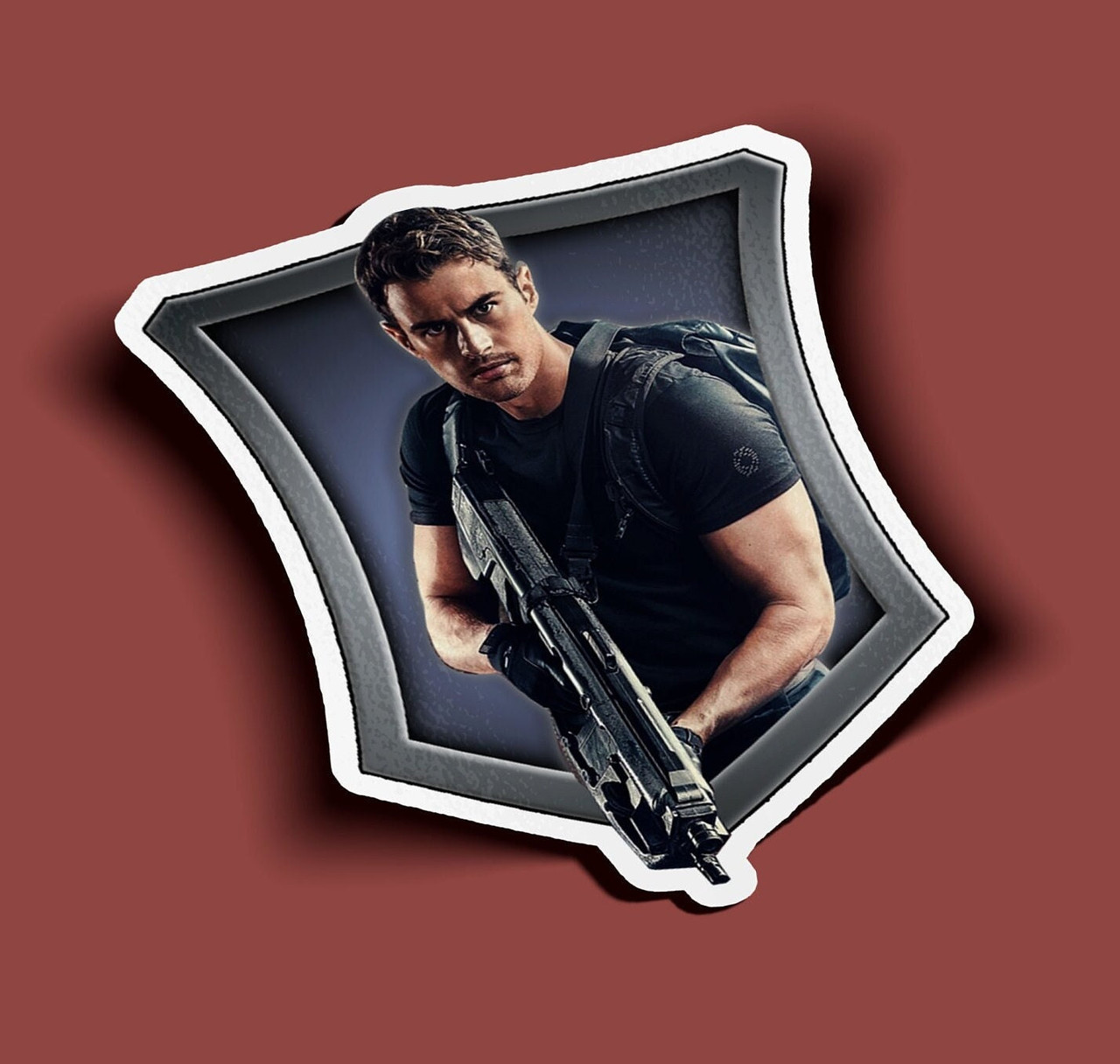 Theo James Sticker