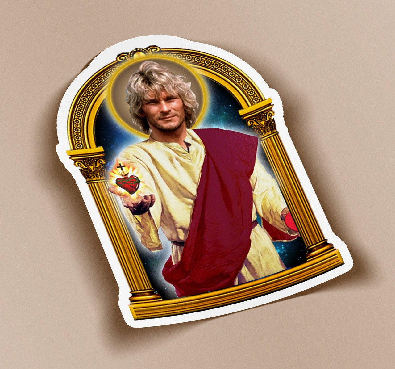 Saint Patrick Swayze Sticker