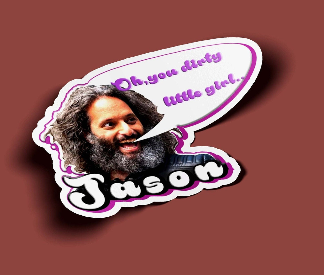 Jason Mantzoukas Sticker