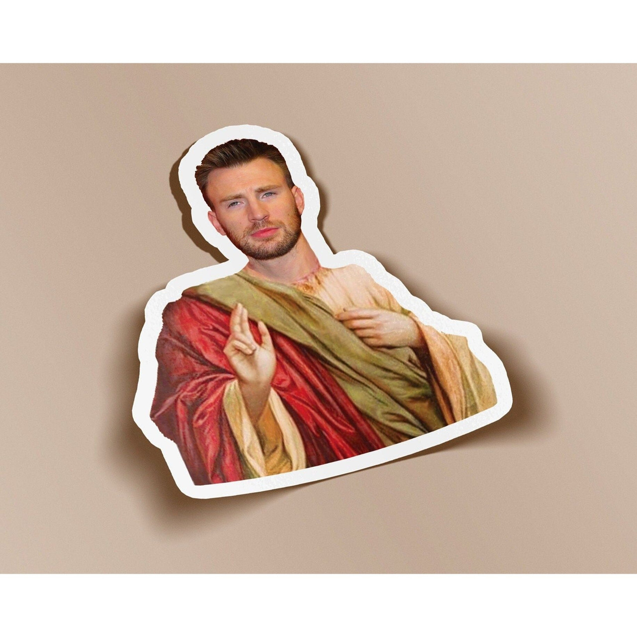 Saint Chris Evans Sticker
