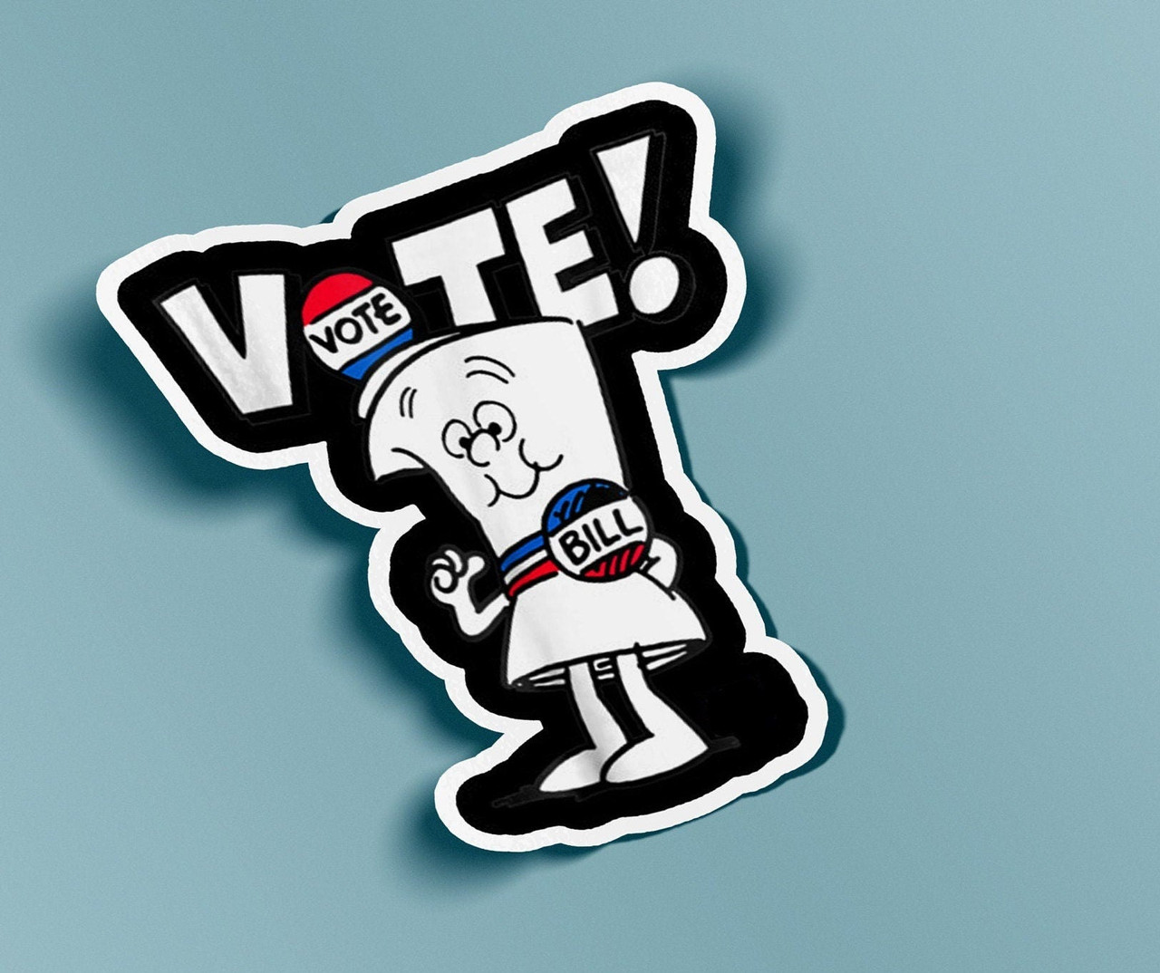 Vote Sticker - Schoolhouse Rock Vote Sticker