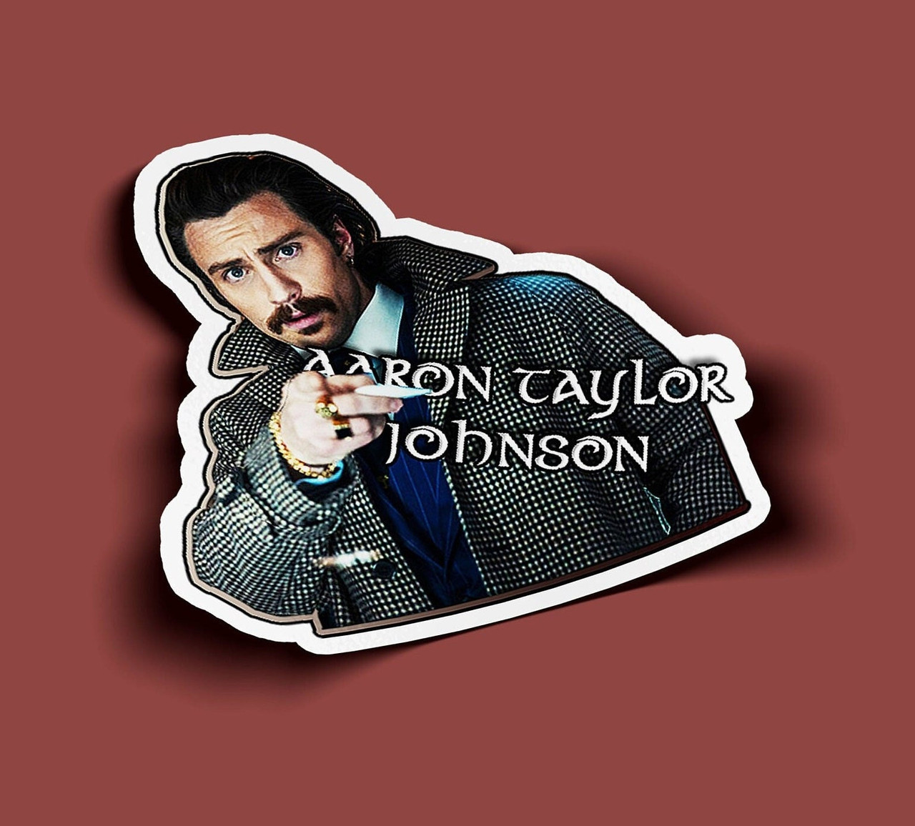 Aaron Taylor Johnson Sticker
