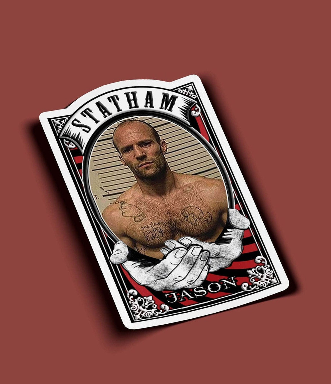 Jason Statham Sticker