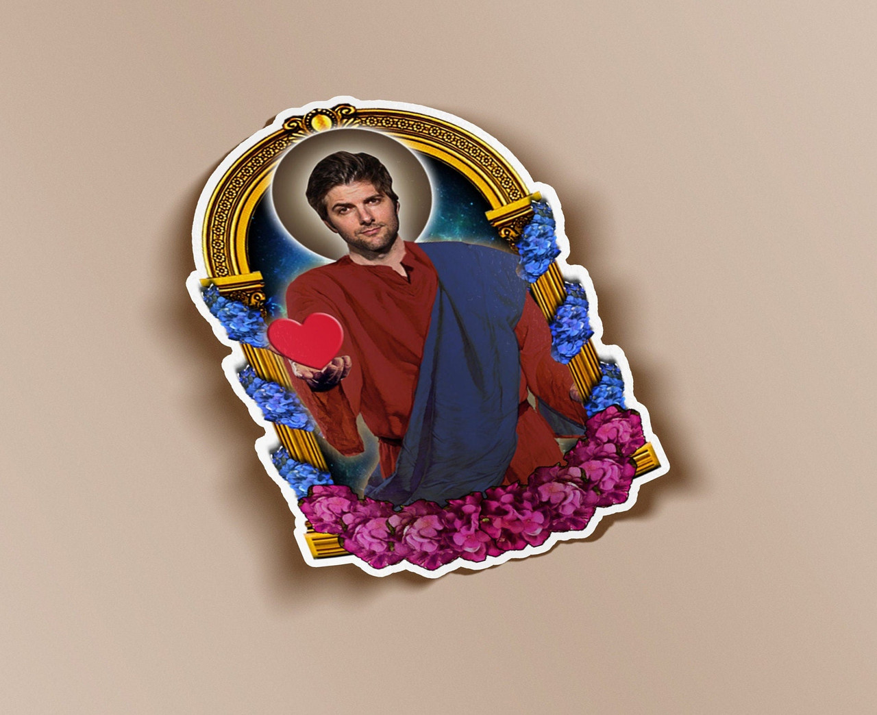 Saint Adam Scott Sticker