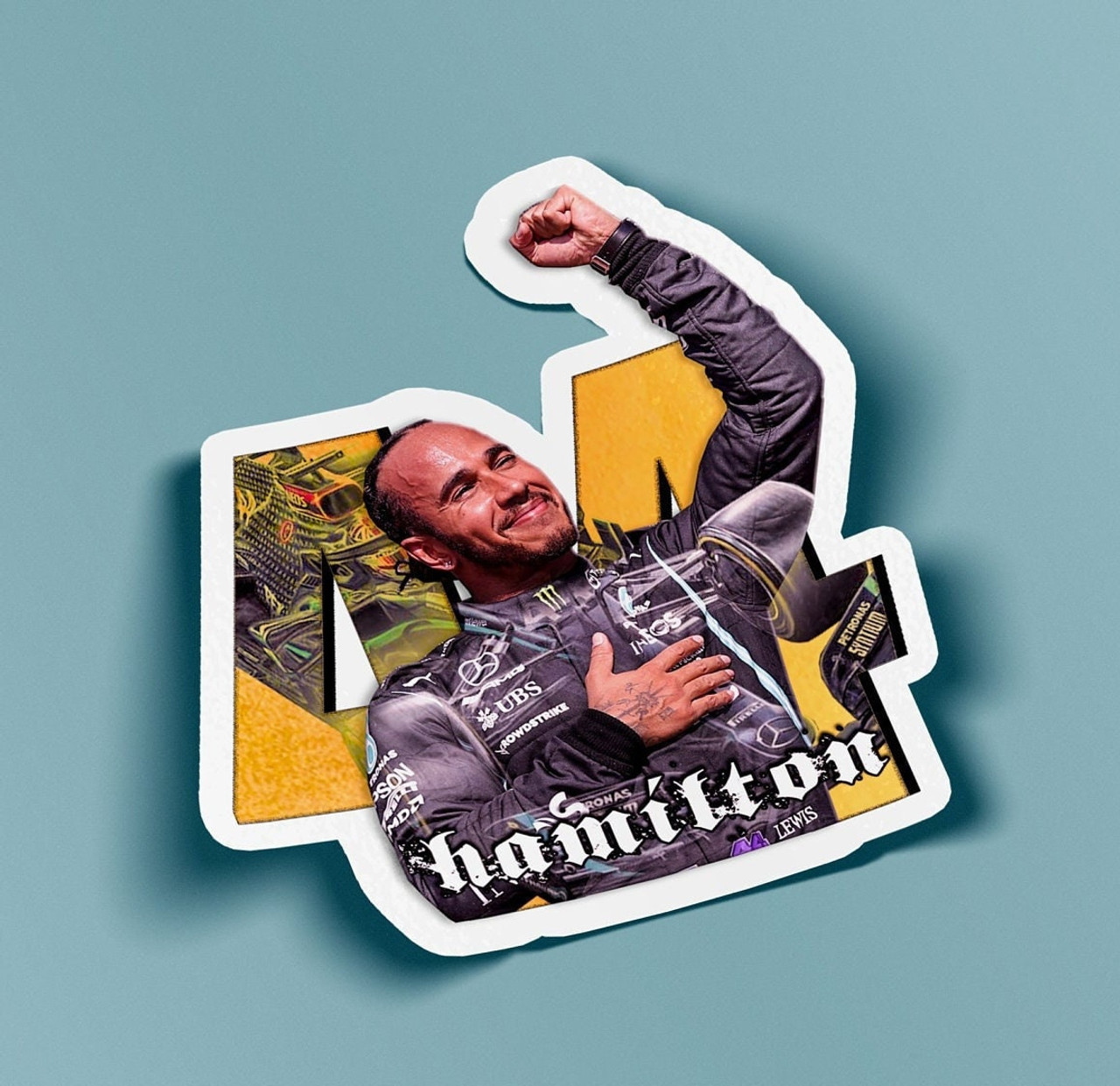 Lewis Hamilton Sticker Lewis Hamilton Sticker