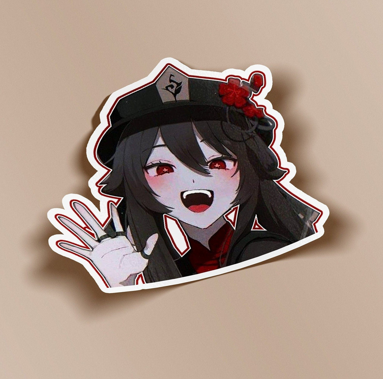 Anime Hu Tao Sticker