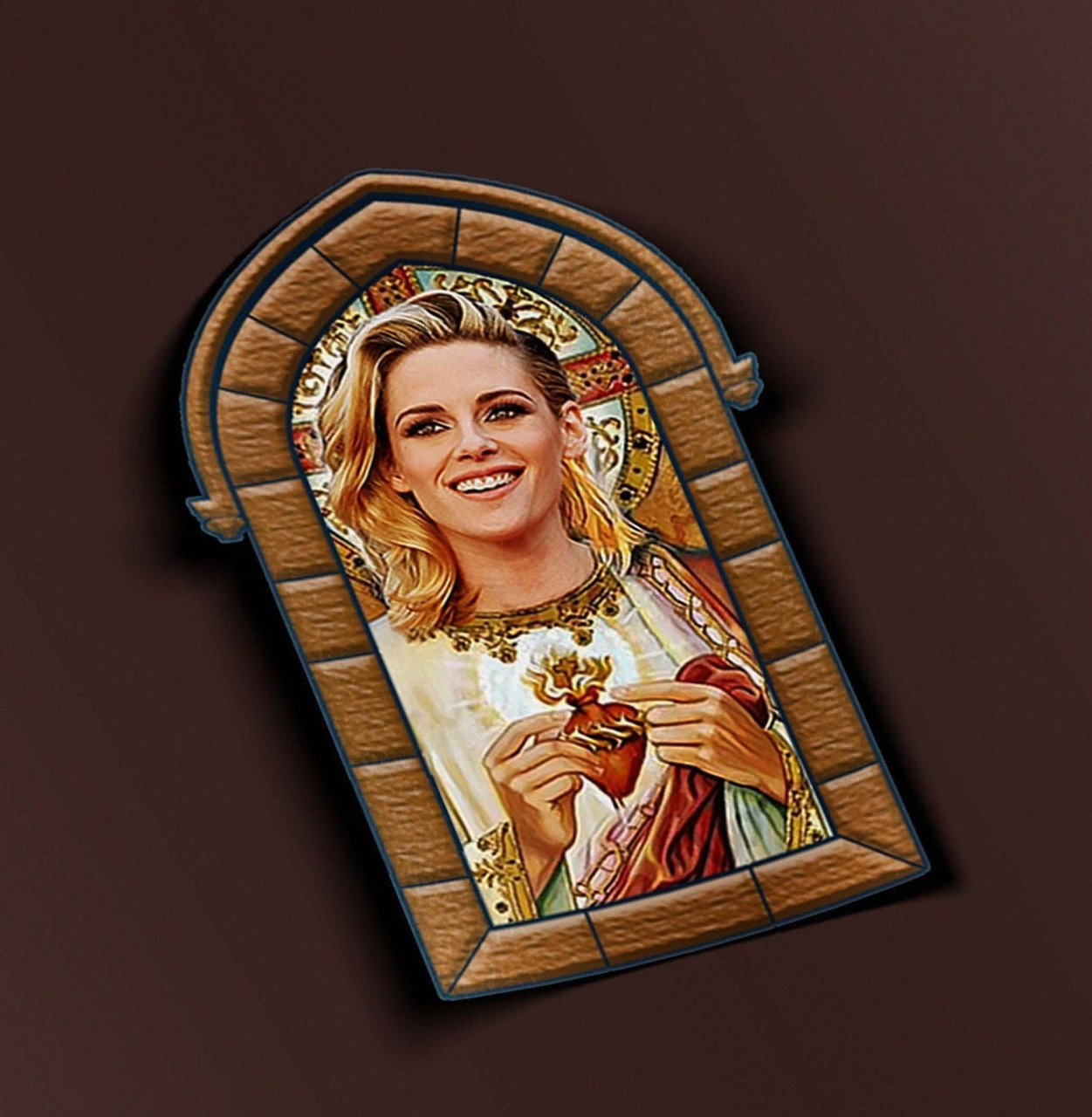 Saint Kristen Stewart Sticker