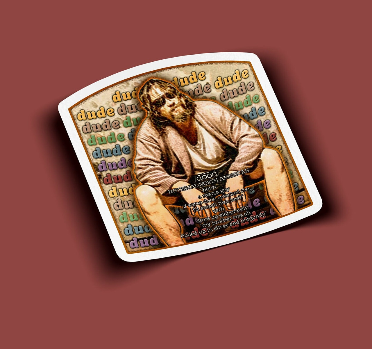 The Dude Stickers