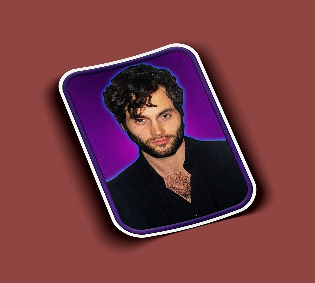 Penn Badgley Stickers - Hugh Laurie Sticker
