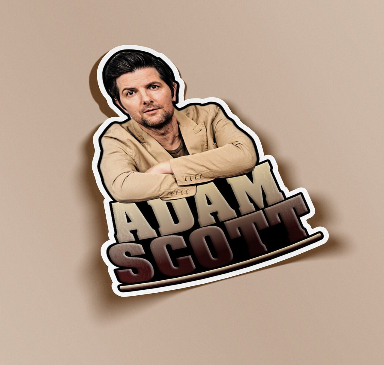 Adam Scott Sticker