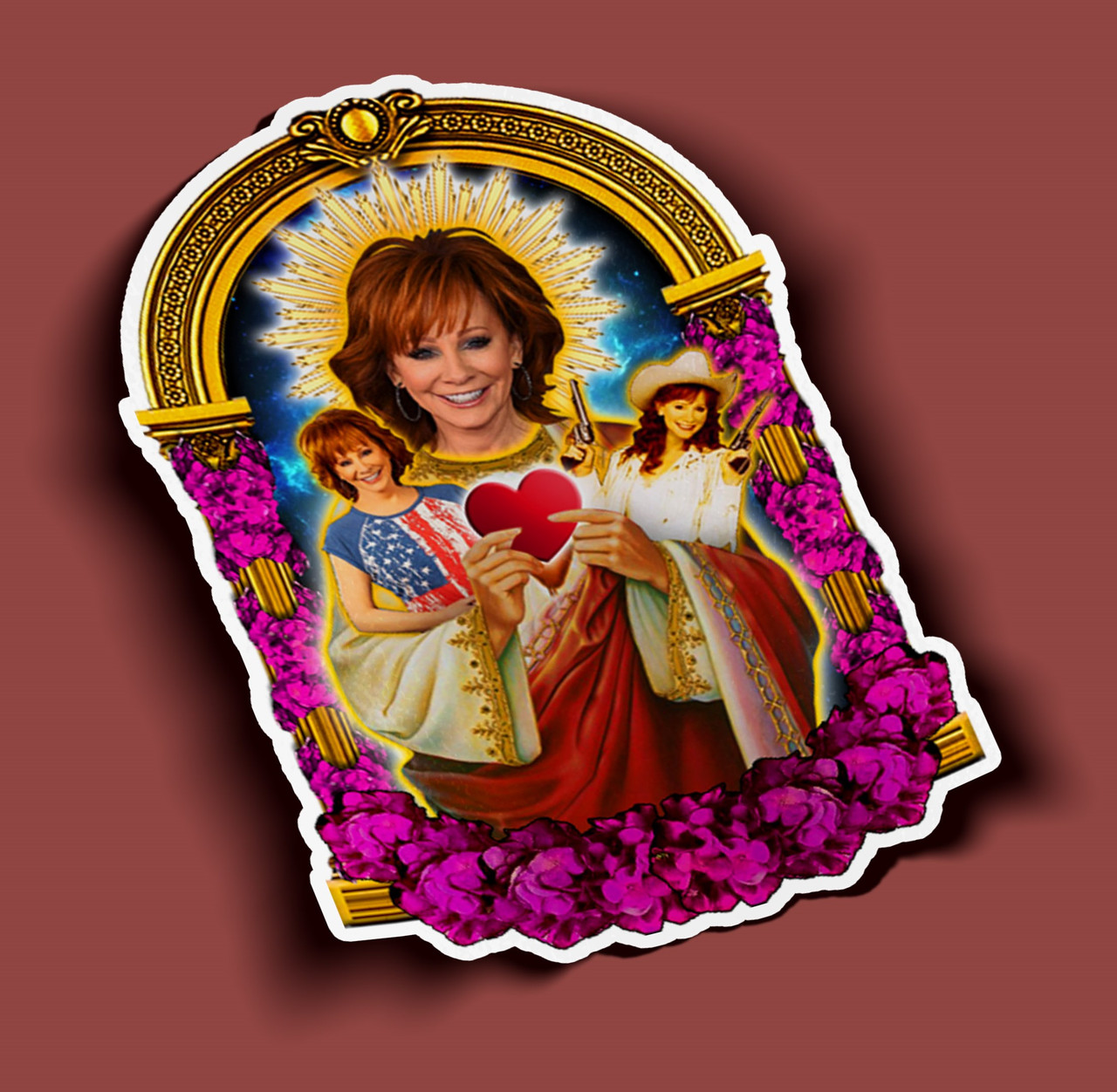 Saint Reba McEntire Sticker