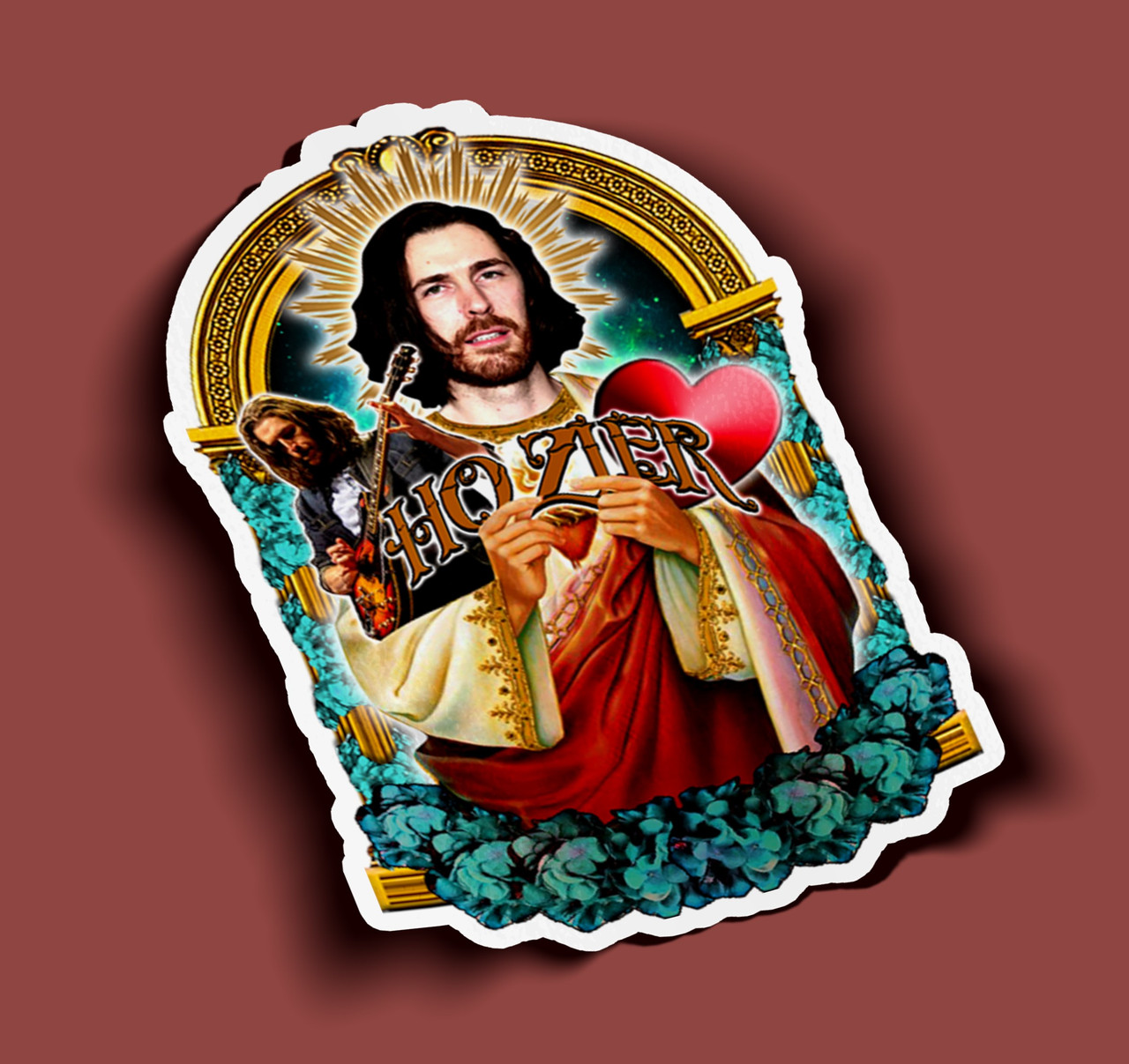Saint Hozier Sticker