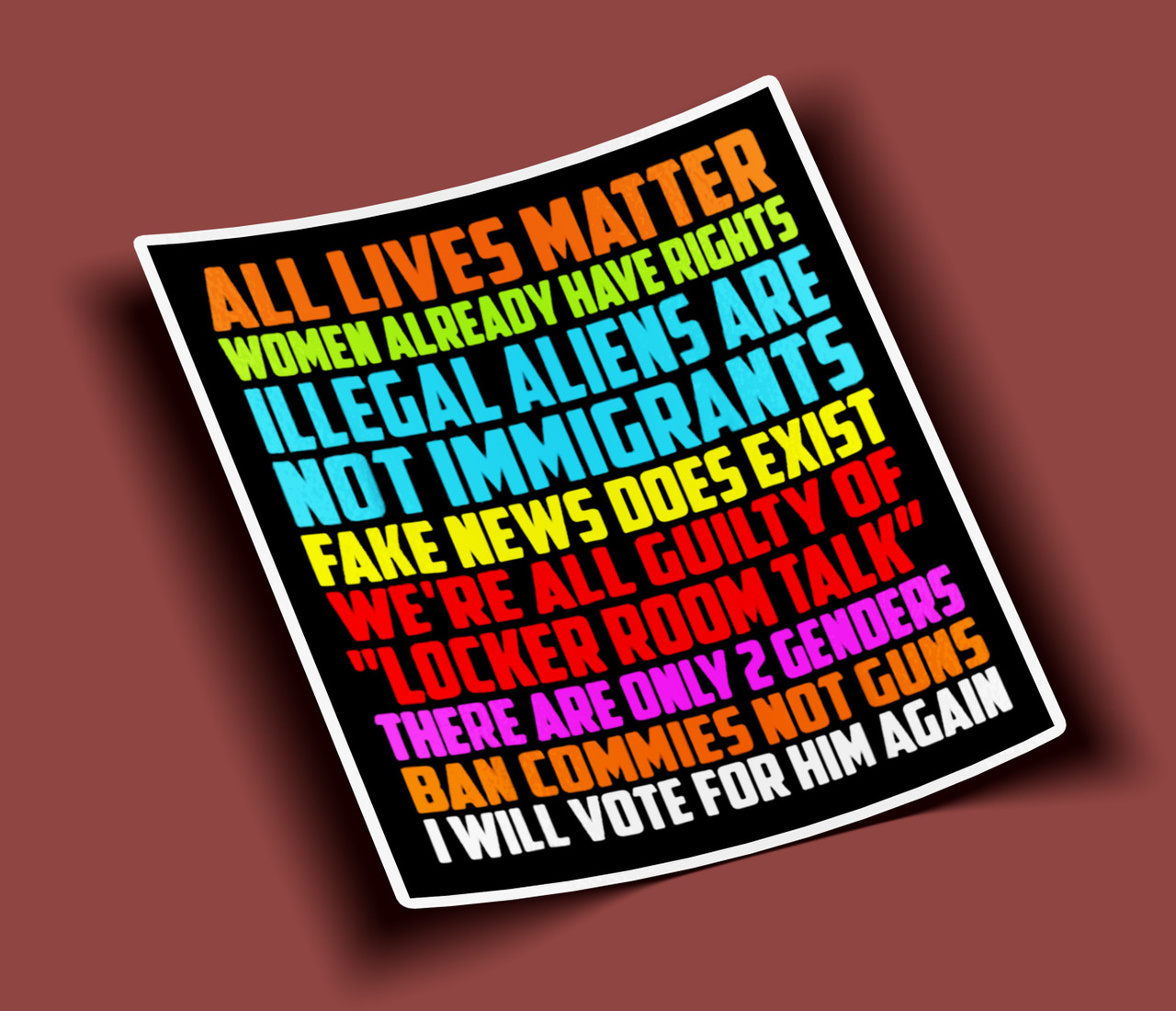 All Lives Metter Sticker