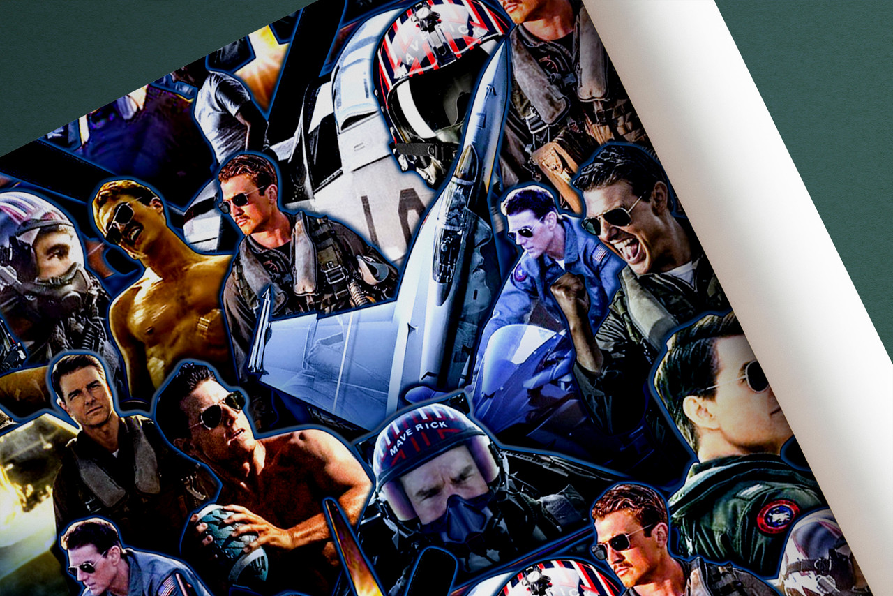 Top Gun Wrapping Paper
