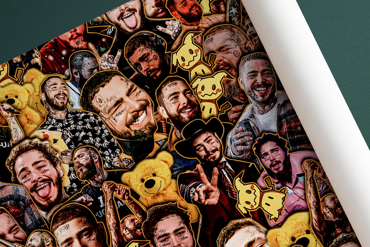 Post Malone Wrapping Paper