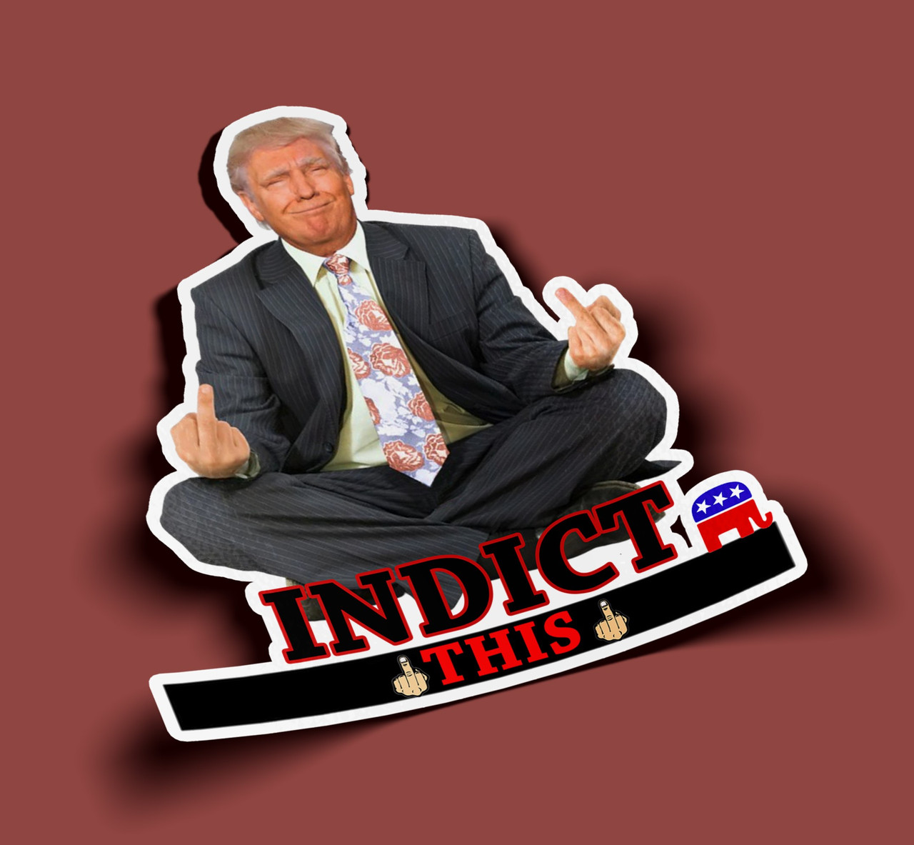 Indict This Trump Sticker