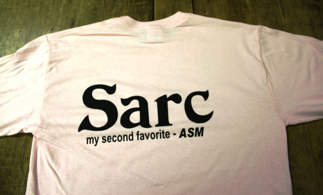 Sarc - My Second Favorite -Asm Ladies T-Shirt and motorcycle shirts