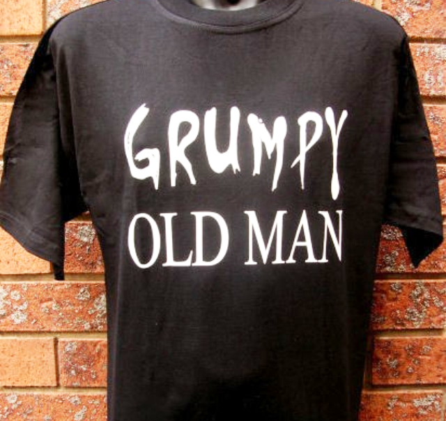 Grumpy Old Man T-Shirt and motorcycle shirts